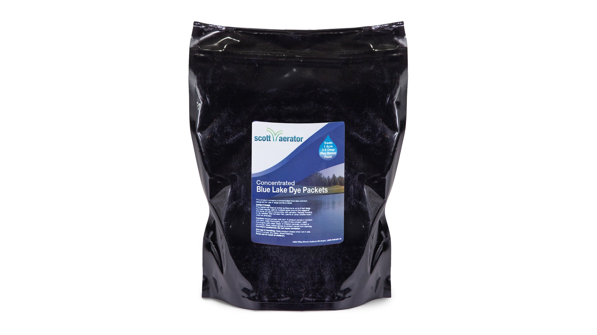 Buy Pond Dye Soluble Packets – Vibrant Pond Color | Scott Aerator