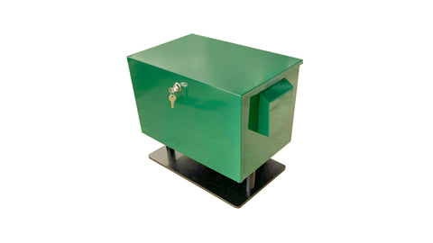 Steel Compressor Cabinet With Fan & Ground Base | Scott Aerator Company LLC