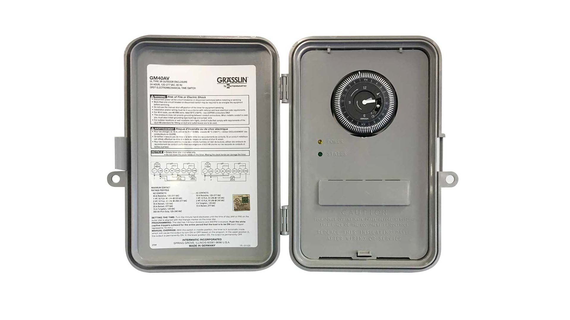 Intermatic 230 Volt Residential Timer | Scott Aerator Company LLC